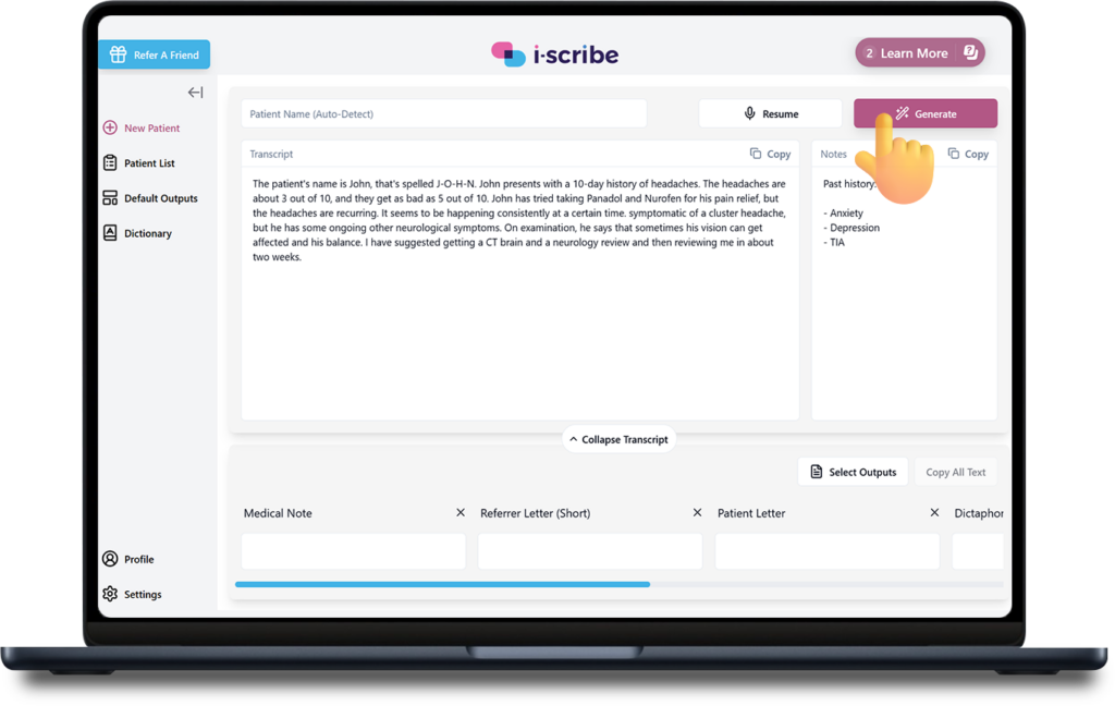 Features and Benefits - i-scribe